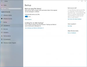 Here's Why You Should Be Using Windows 10 File History