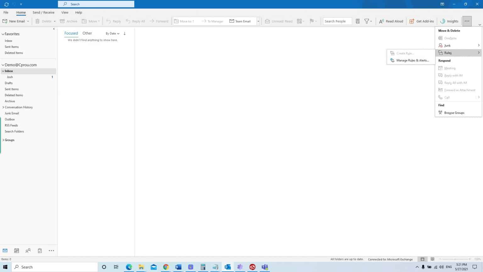 How to Create Rules in Outlook - Computer PRO Unltd.